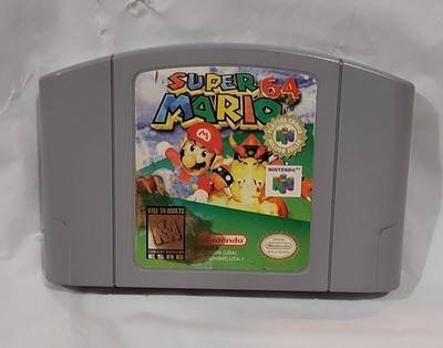 Super Mario 64 (N64 Nintendo 64, 1996) Authentic Tested & Working | eBay