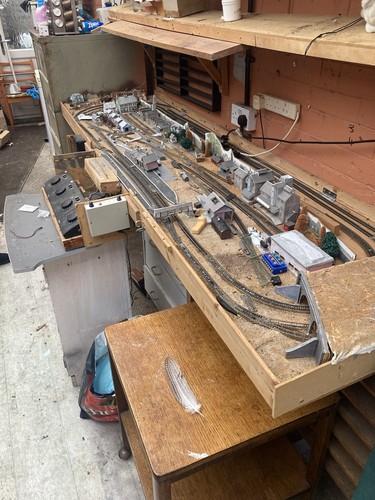 N Gauge model Train Layout includes train transformer controller | eBay UK