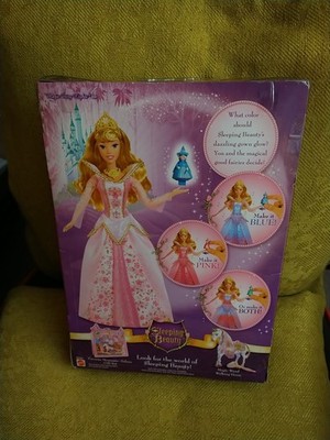 Disney Princess 2008 Doll Sleeping Beauty Magic Fairy Lights NEW SEALED ...