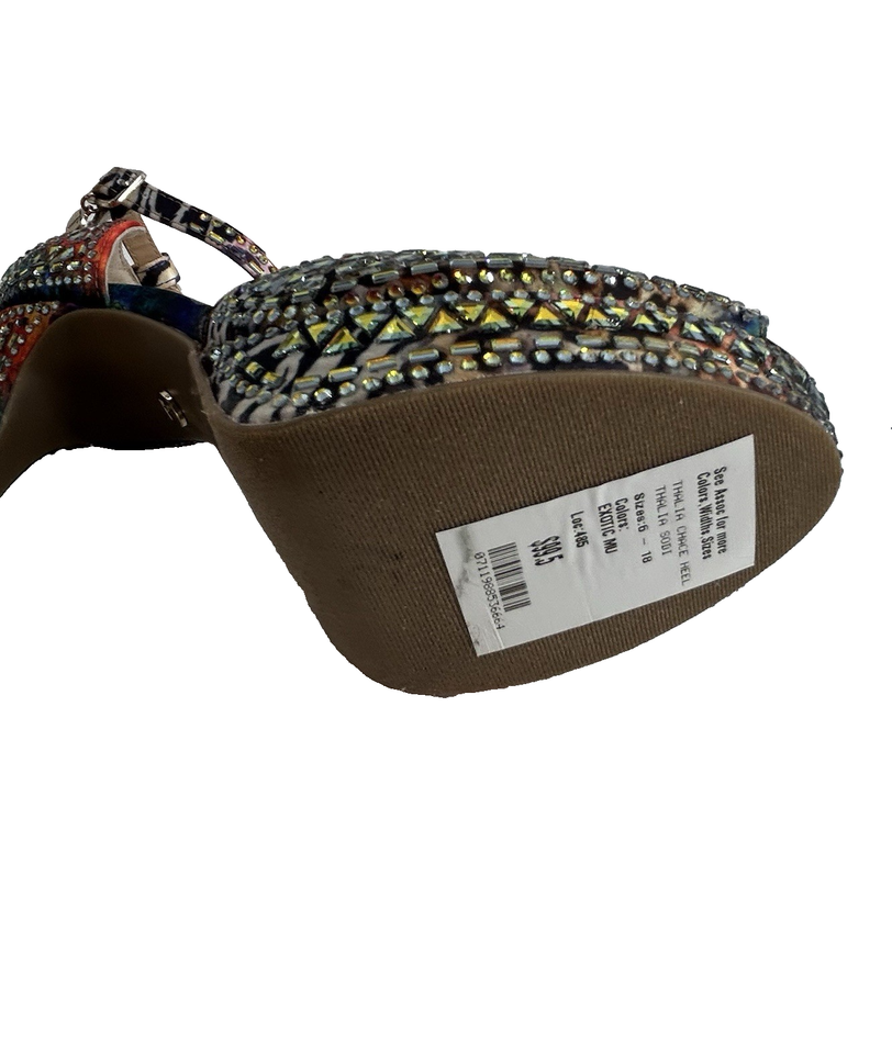 Thalia Sodi Women's Multi Color Chace Embellished Platform Pumps Sz 7.5 | eBay