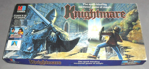 Knightmare MB Board Game ITV TV Fantasy Strategy 1991 EXCELLENT ...