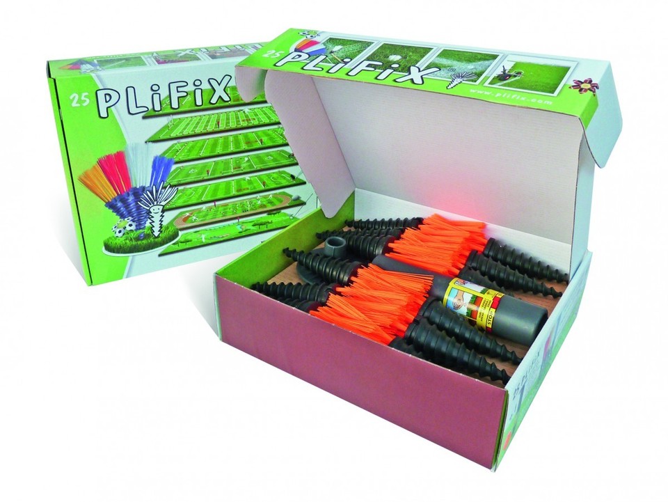 Grass tuft Markers for Football pitches, car parking, easy to use line ...