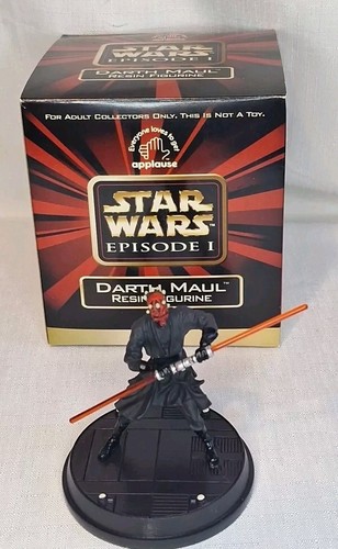 Star Wars Episode 1 The Phantom Menace Darth Maul Resin Figurine 19628/ ...