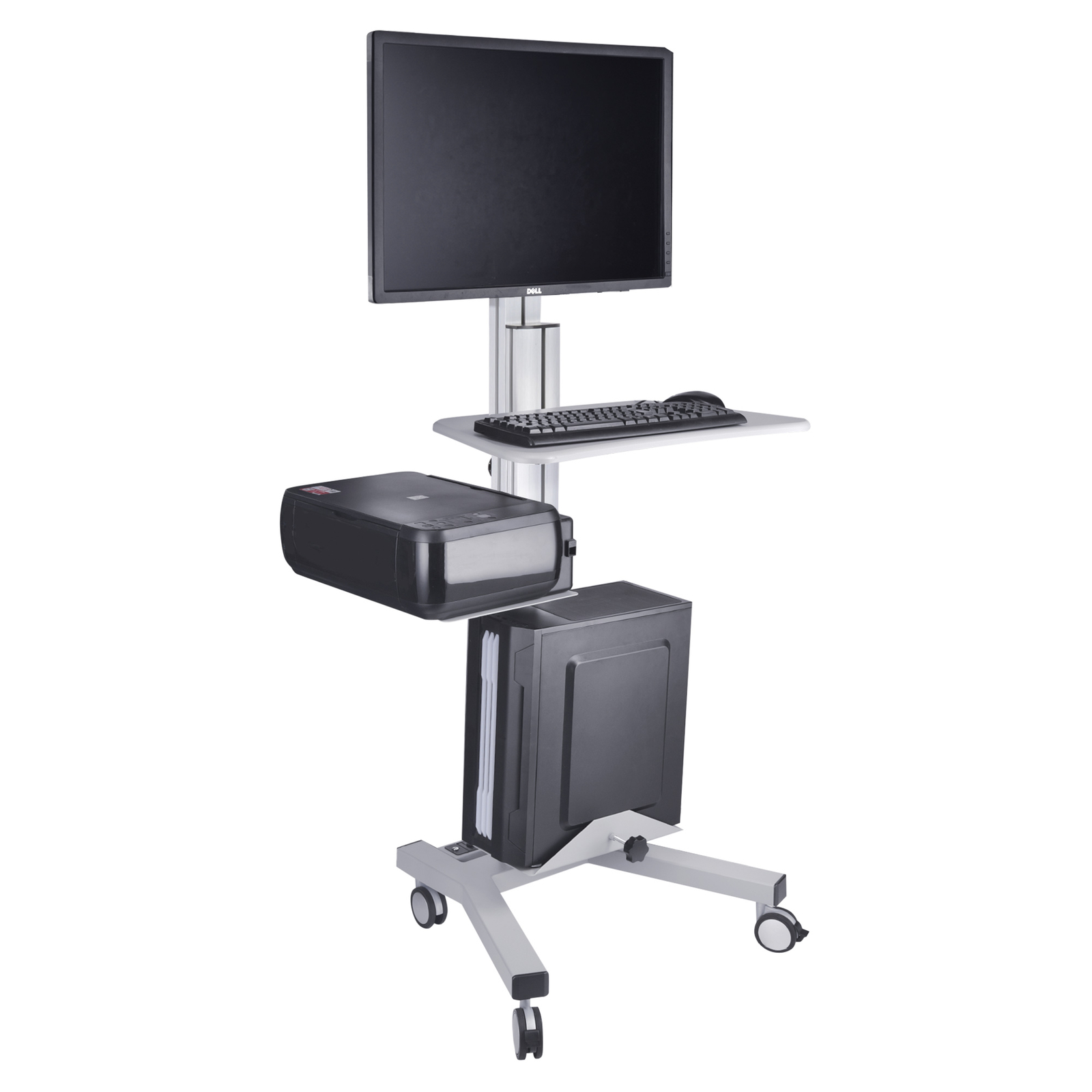 Portable Workstation On Wheels