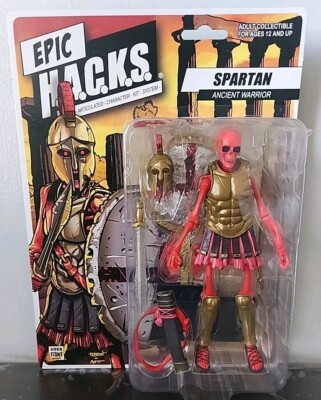 Boss Fight Studios EPIC Hacks Spartan Ancient Warrior Action Figure | eBay