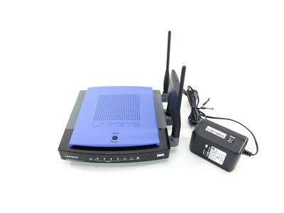 Linksys WRT300N V1 4-Port Wireless-N Broadband Router w/ Adapter | eBay