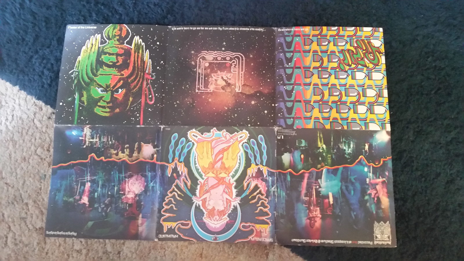 HAWKWIND SPACE RITUAL 2 LP w/POSTER Cover Orig USA RARE motorhead lemmy ...
