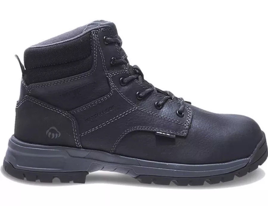 Wolverine Men's Joliet 6 Inch Comp-Toe EH WPF Work Boot, Black W10177 ...
