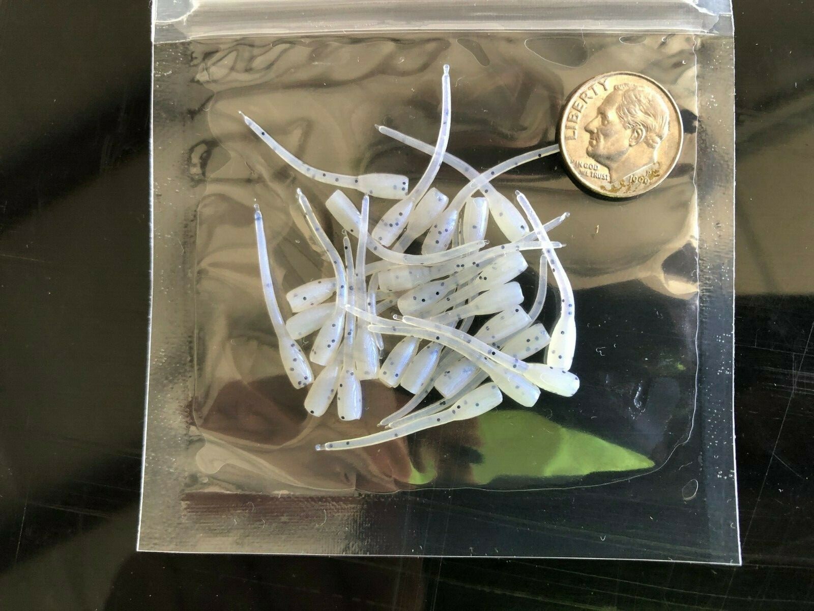 Soft Plastic Baits - Crappie - Panfish - Scented - 25 Count - 1-1/8 ...