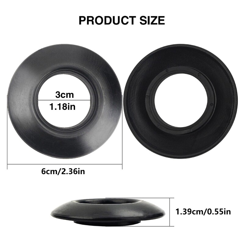 6Pcs Rubber Kayak Guard Oar Drip Rings Kayak Paddles Drip Rings Paddles ...