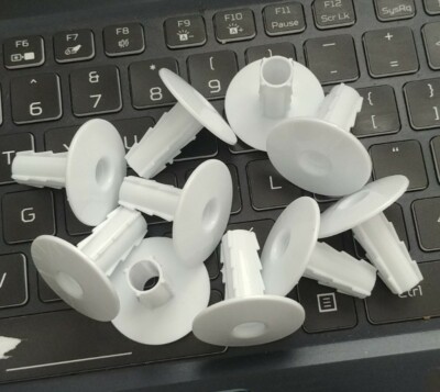 (10 PCS) White Single Feed Thru Wall Bushing for Coax Cable RG6 RG59 | eBay