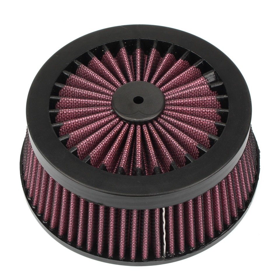 Air Cleaner Intake Filter Element Replacement For Harley Softail Dyna ...