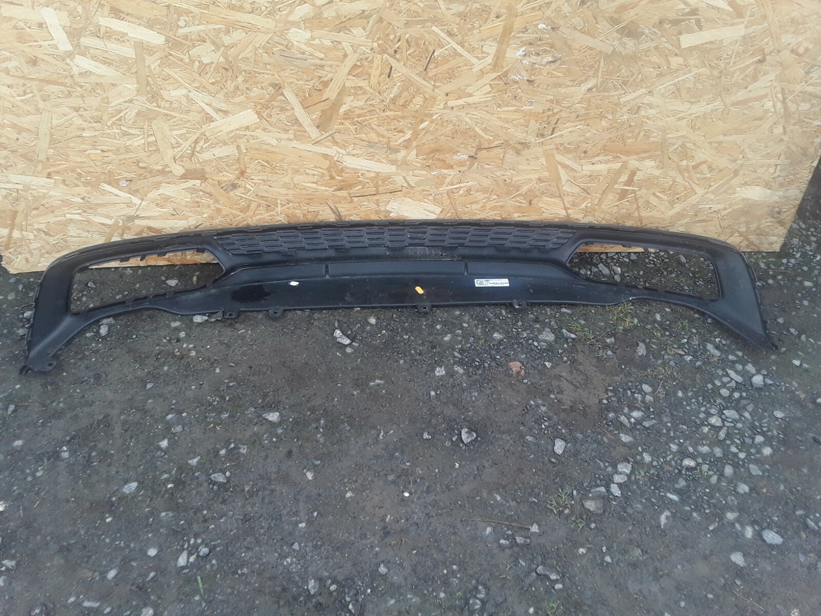 AUDI A6 C8 S-LINE 2018-2021 REAR BUMPER DIFFUSER SPOILER 4K0807521B | eBay