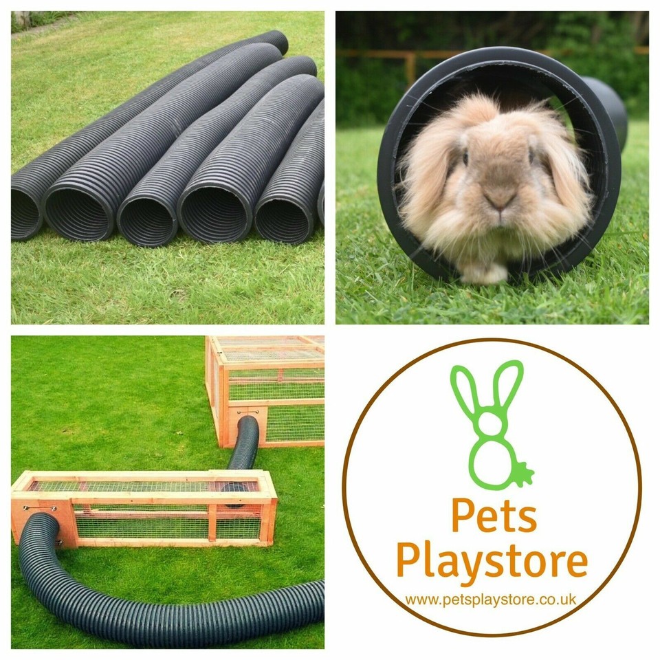 RWAF Approved Rabbit Tunnel, Flexible 6 inch & 8 inch Runaround Play ...