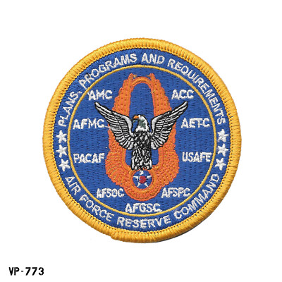 Reserve Command Plans, Programs And Requirements US Air Force Hook Back ...