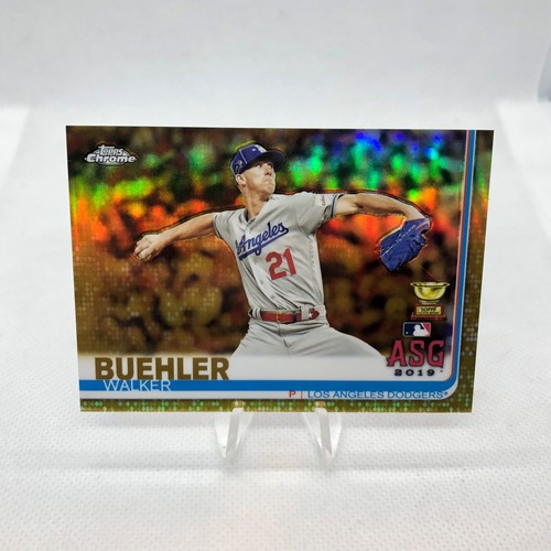 2019 TOPPS CHROME WALKER BUEHLER GOLD REFRACTOR #’D /50 ALL STAR ROOKIE ...