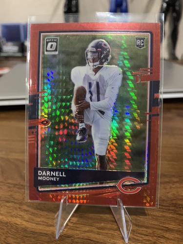 2020 Panini Donruss Optic Rookies Red Hyper Prizm Darnell Mooney #125 ...