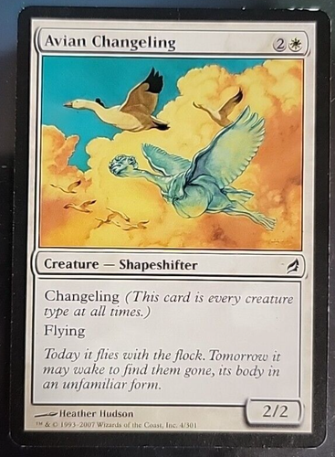 MTG Avian Changeling Lorwyn 004/301 Regular Common | eBay