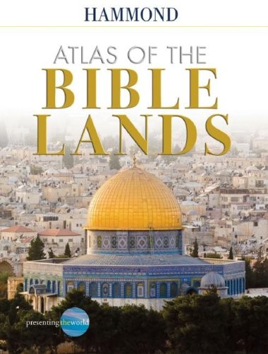 HAMMOND ATLAS OF THE BIBLE LANDS By Hammond World Atlas Corporation ...