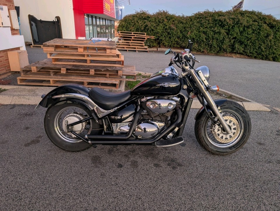 Shortshots Staggered Exhaust Pipes For Suzuki Boulevard C50 B/C/Boss ...