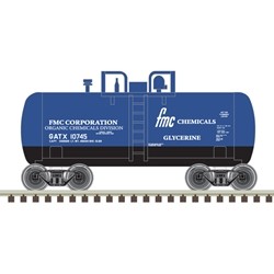 Atlas N 50006876 Trainman Beer Can Tank Car FMC Chemicals GATX #10745 ...