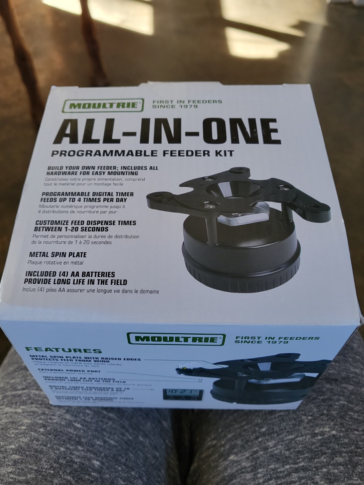 New in BOX Moultrie MFHP12367 All-in-One Deer Feeder Timer Kit Black ...