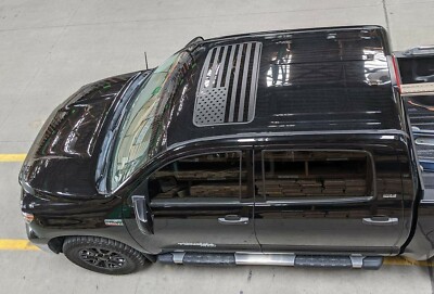 Vinyl Moonroof Decal compatible with Toyota Tundra Truck American Flag ...