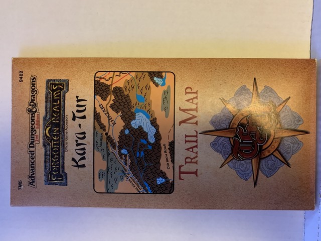 Kara-Tur: Trail Map/Tm5 (1990, Paperback) for sale online | eBay