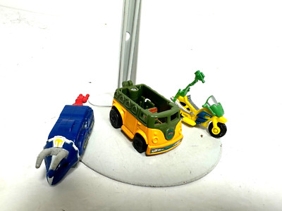 Vintage TMNT Micro Machines Ninja Turtle News Cycle / Van | eBay