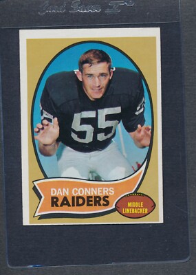 1970 Topps #006 Dan Conners Raiders EX *3086 | eBay