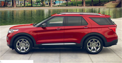 Fits for Ford Explorer 2020-2024 Deployable Electric Running Board Side ...