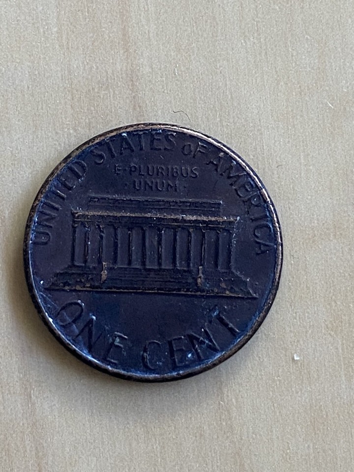 1984 Lincoln Memorial Penny No Mint Mark Missing MM Err | eBay