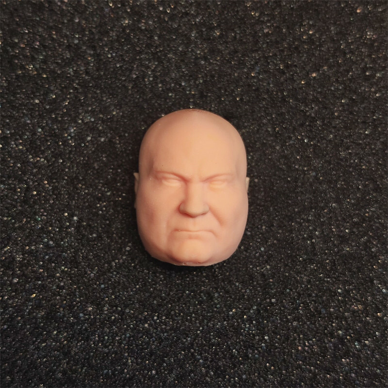 1/12 Scale Man Boss The Kingpin Head Sculpt Unpainted Fit 6" ML Figure ...