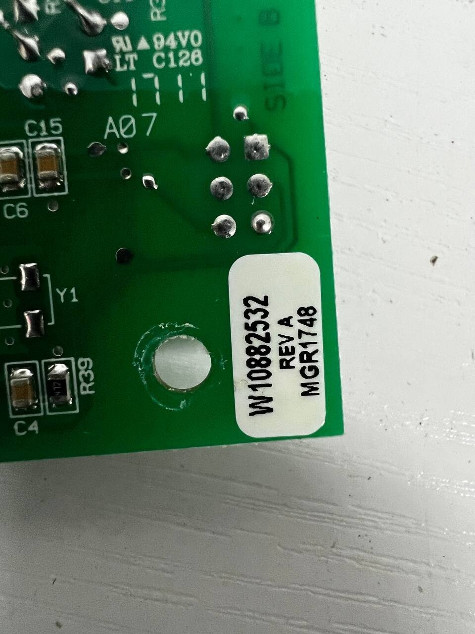 Genuine OEM Whirlpool Ice Level Control Board W10898445 | eBay