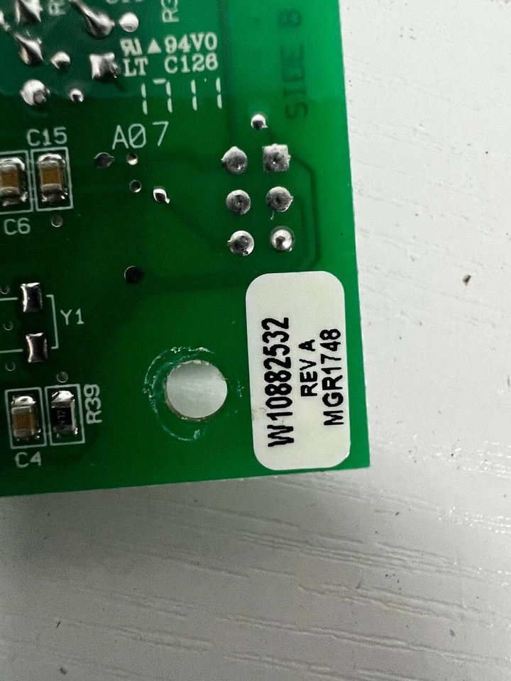 Genuine OEM Whirlpool Ice Level Control Board W10898445 | eBay