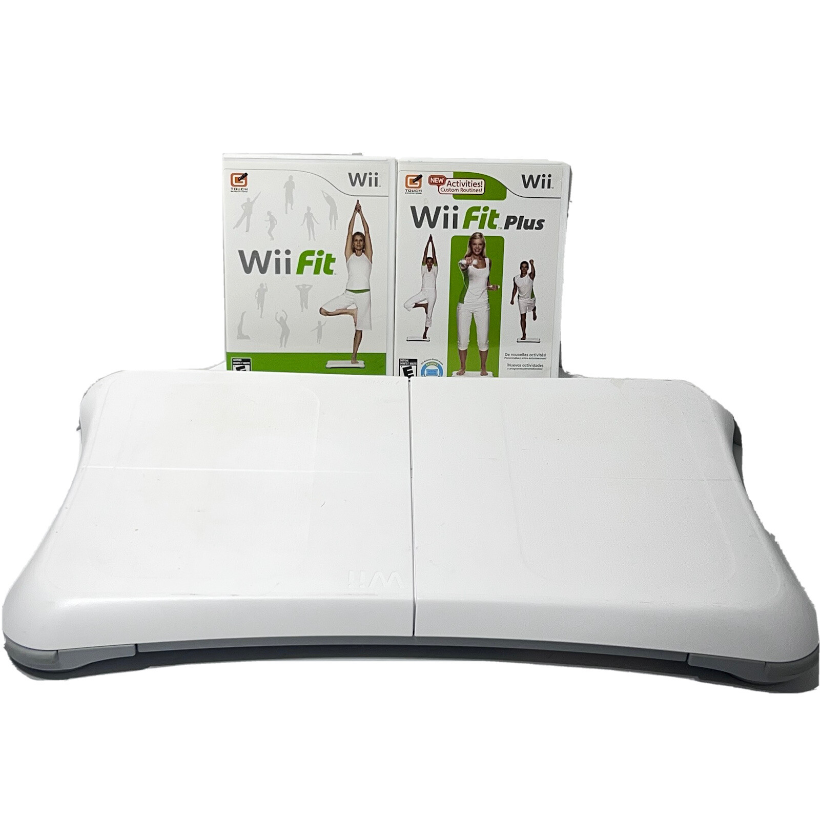 Wii Fit Balance Board Nintendo Exercise Fitness Controller & Games Fit ...