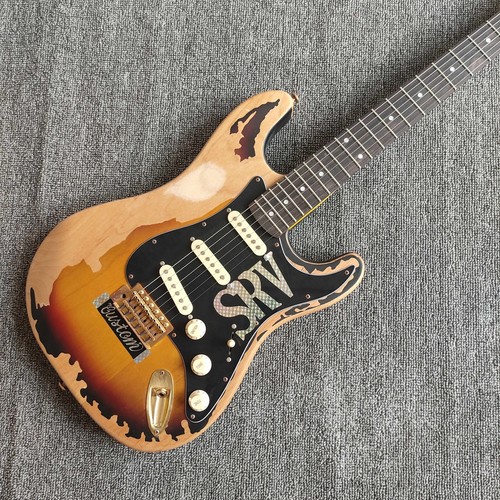 Stock Rosewood Fingerboard 6 String Vintage Finish SRV Electric Guitar ...