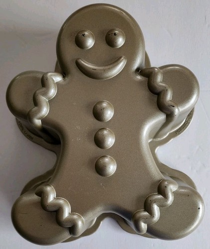 Nordic Ware Gingerbread Man Shaped Loaf Pan | eBay