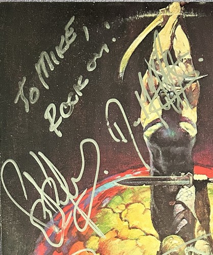 Nazareth "Expect No Mercy" Vinyl - Autographed/Signed - Dan McCafferty ...