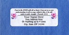 Beautiful Bible Verse Design3-Personalized Address Labels 50PCS FREE US ...