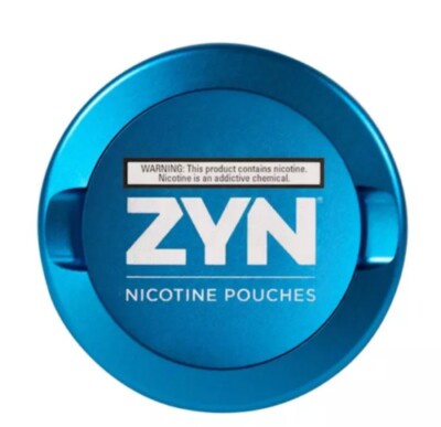 Metal ZYN Can Cyan Blue BRAND NEW IN BOX AUTHENTIC RARE SOLD OUT ...