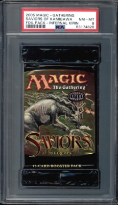 Saviors of Kamigawa Infernal Kirin Graded Pack PSA 8 #63174826 | eBay