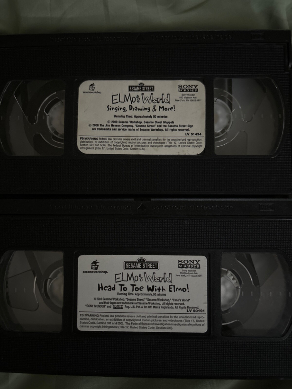 Elmo's World - Families, Happy Healthy Musical VHS LOT 4 | eBay