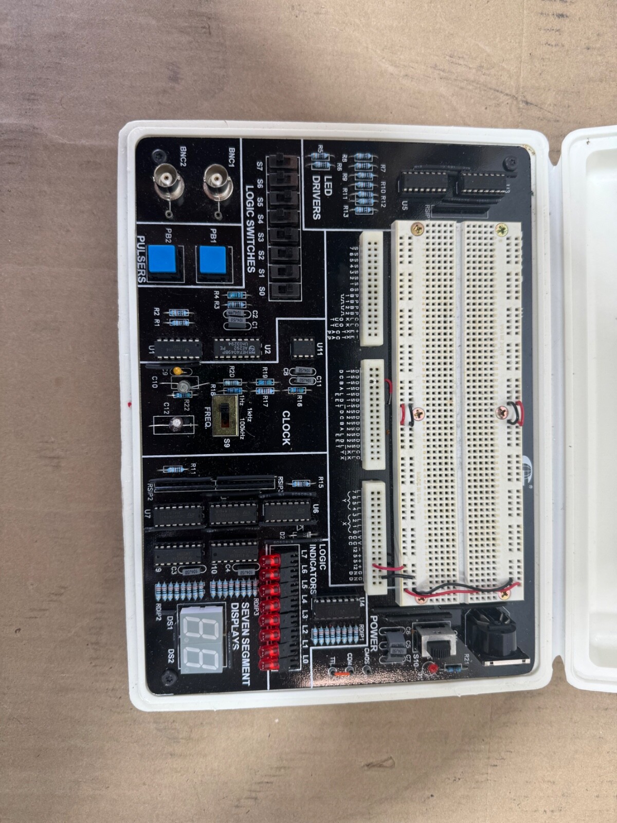 Global Specialties PB-502 Portable Advanced Logic Design Trainer | eBay