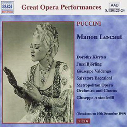 Giacomo Puccini MANON LESCAUT (CD) Album 636943112328 | eBay