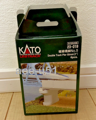 KATO N scale Double-track bridge piers No.5 6 pieces 23-019 Train model ...