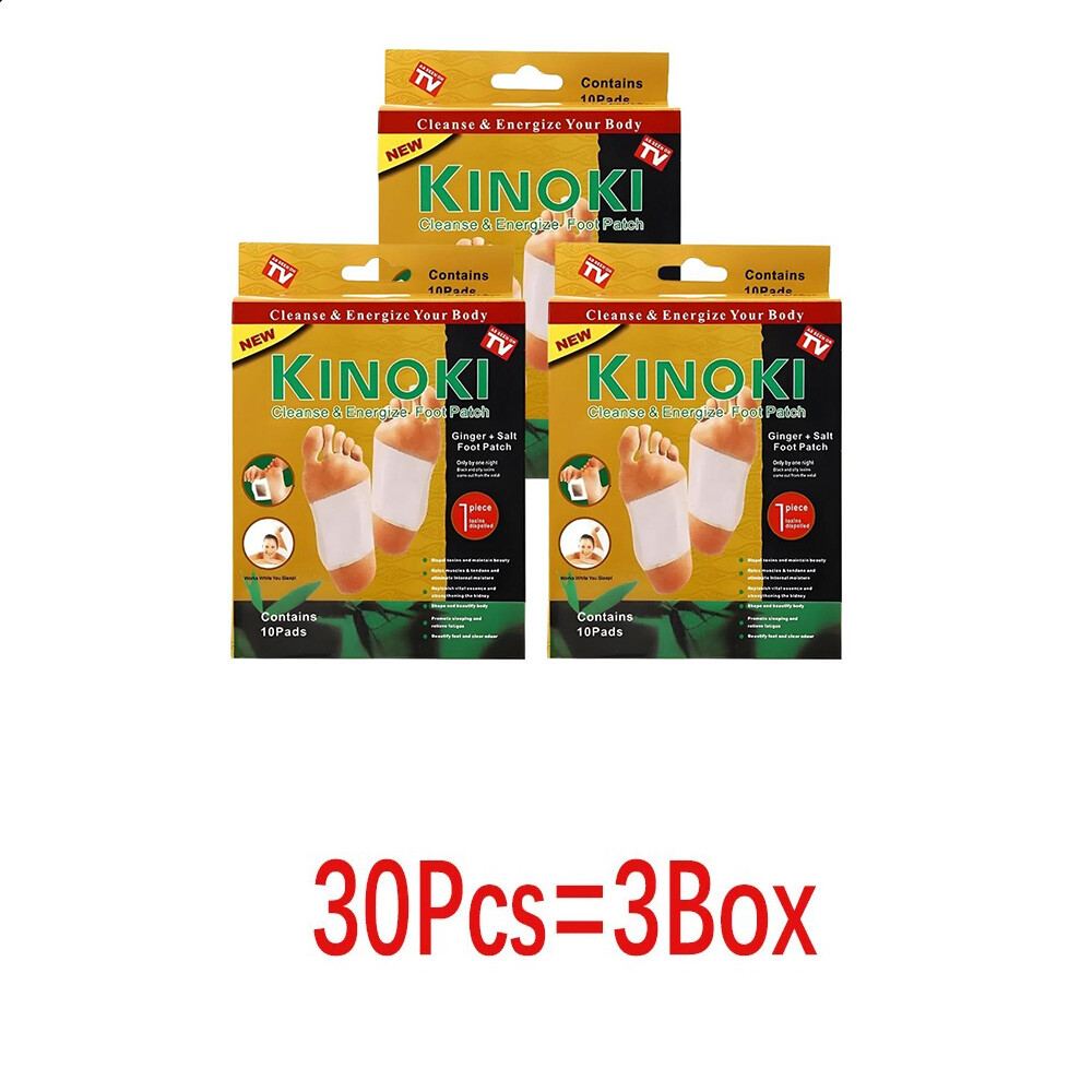 KINOKI Patches Detox Foot Pads Body Toxins Feet Slimming Deep Cleansing ...
