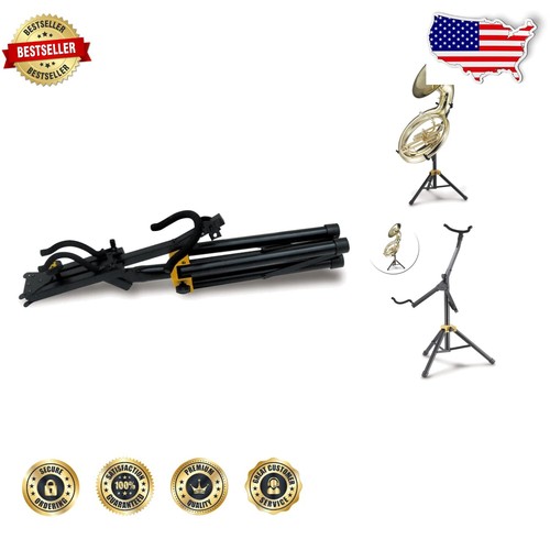 Metal Tripod Sousaphone Stand - Effortless Setup, 66 lbs Load Capacity ...