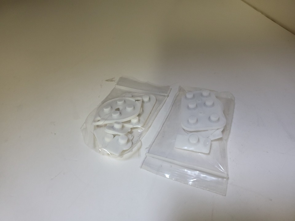 2 Sets Contact Pads Rubber Conductive Button for Nintendo 64 N64 ...