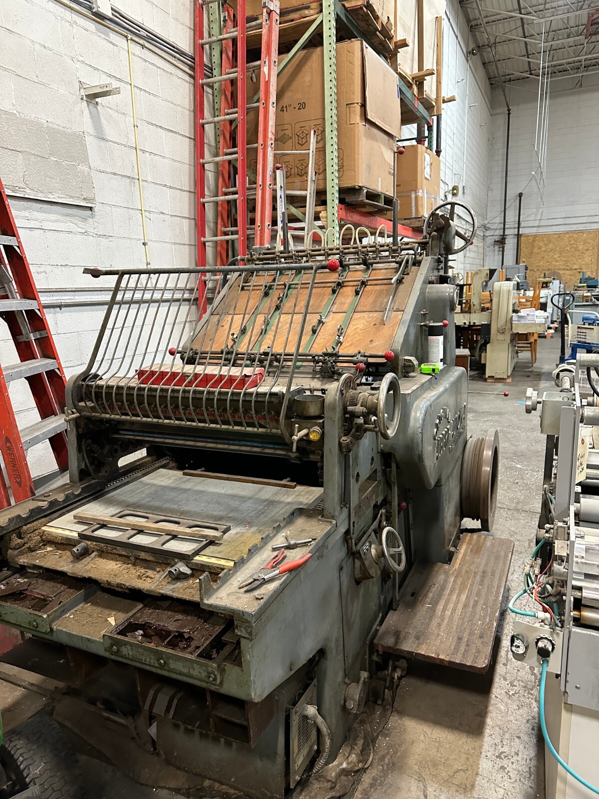 Albert Frankenthal Cylinder Die Cutter 22x30 | eBay